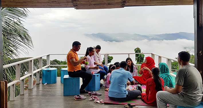 Lushai cottage TGB Sajek Valley Resort